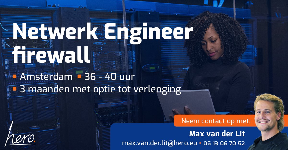 Netwerk Engineer firewall - Hero Interim Professionals
