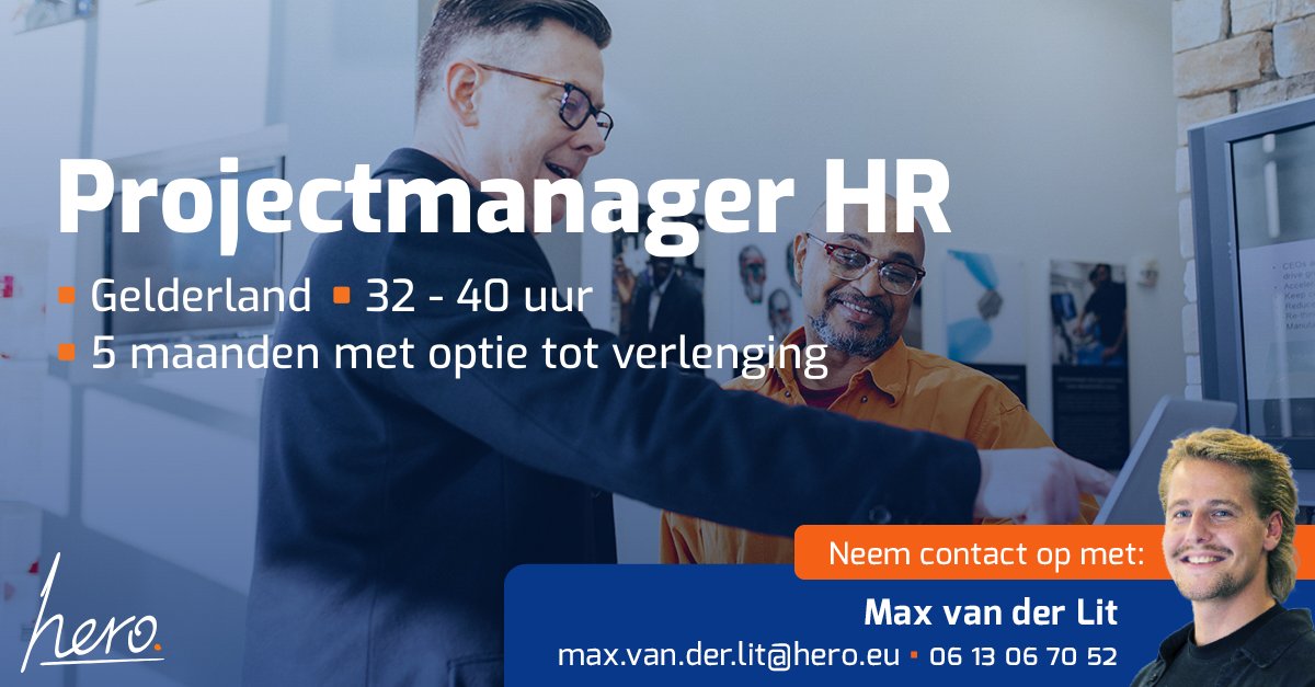 Projectmanager HR - Hero Interim Professionals