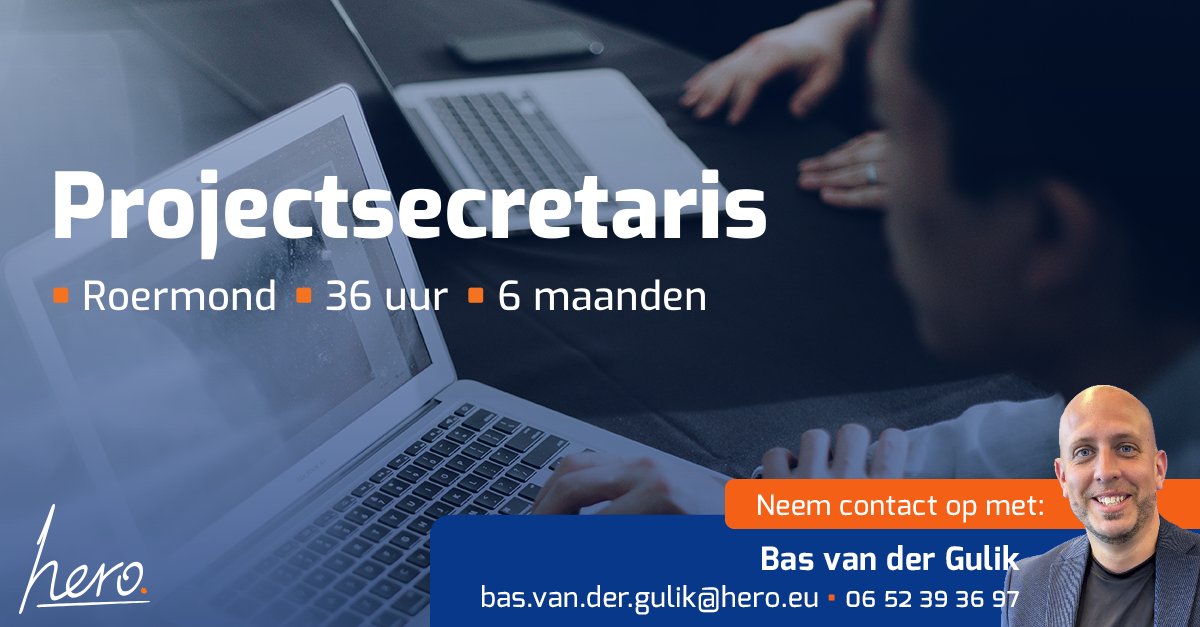 Projectsecretaris - Hero Interim Professionals