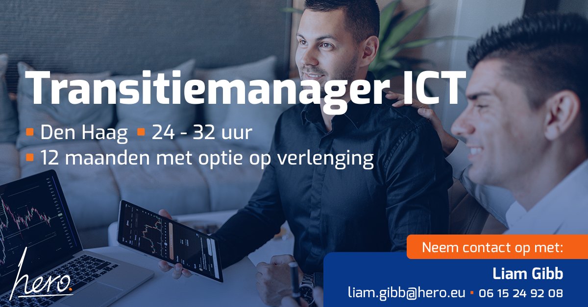 Transitiemanager ICT - Hero Interim Professionals