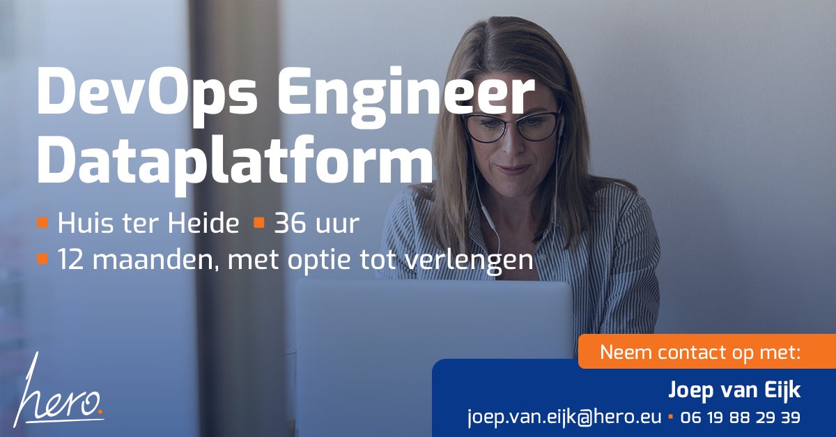 DevOps Engineer Dataplatform - Hero Interim Professionals