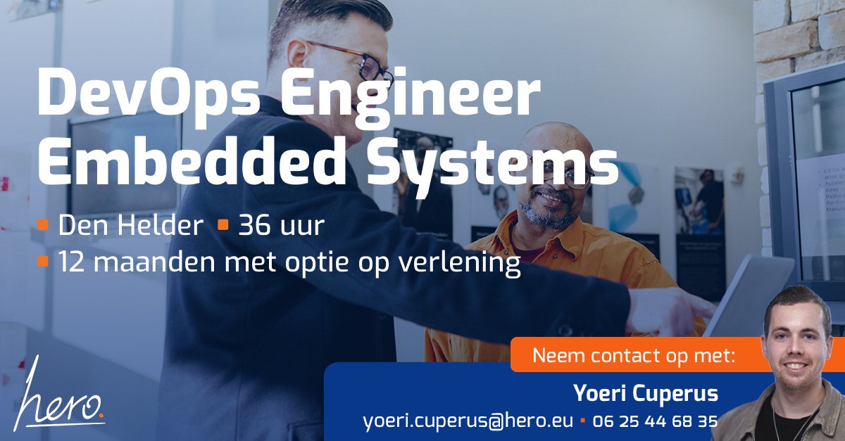 DevOps Engineer Embedded Systems - Hero Interim Professionals