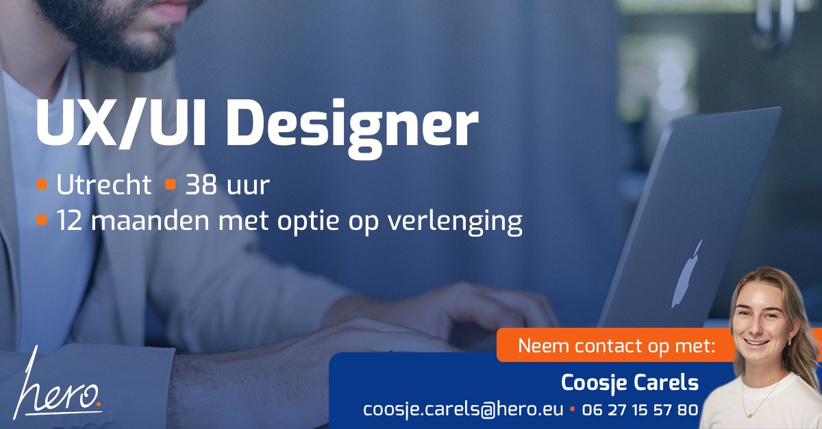 UX/UI Designer - Hero Interim Professionals