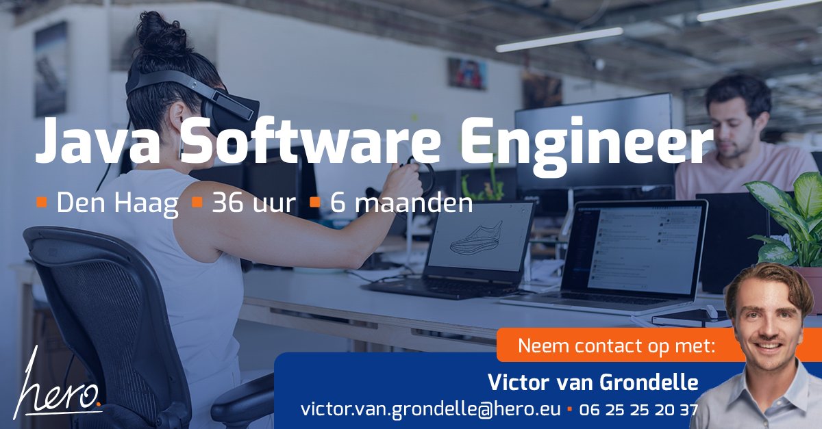 Java Software Engineer - Hero Interim Professionals