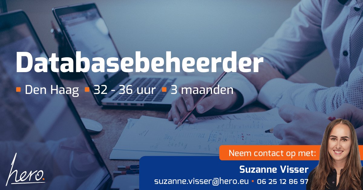 Databasebeheerder - Hero Interim Professionals