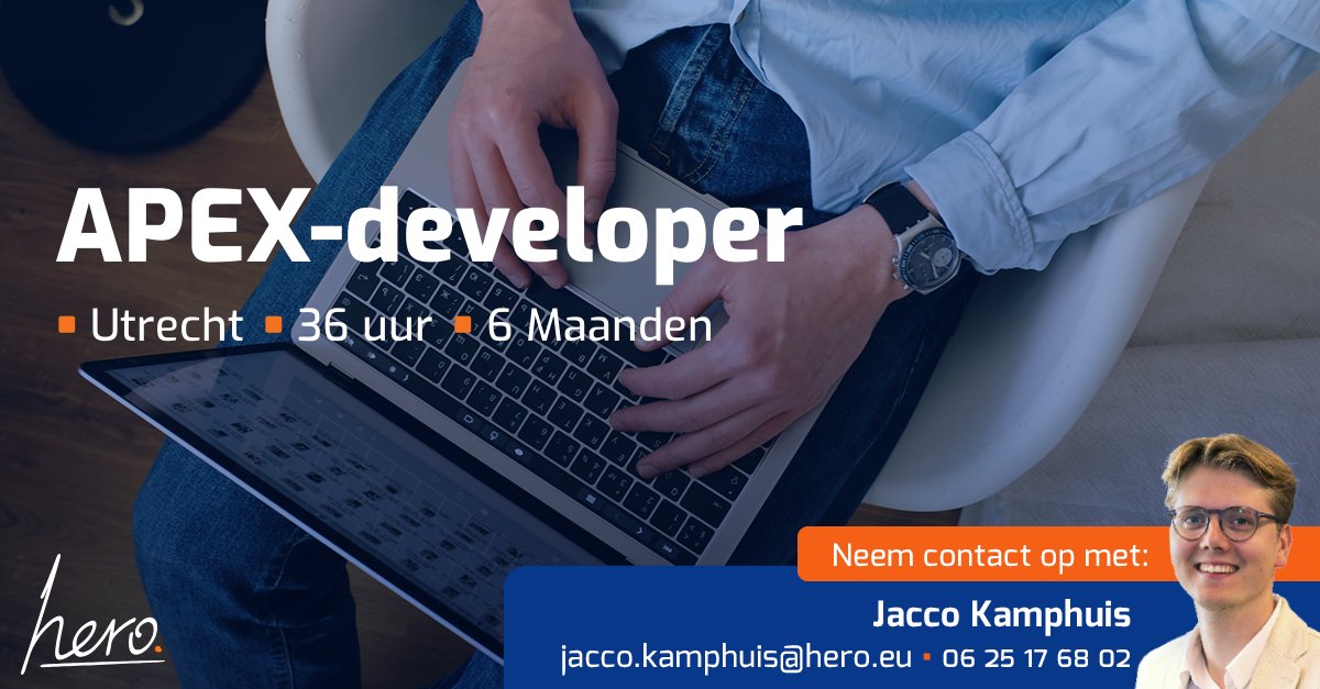 APEX-developer - Hero Interim Professionals
