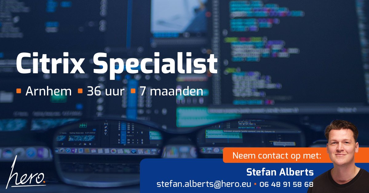 Citrix Specialist - Hero Interim Professionals
