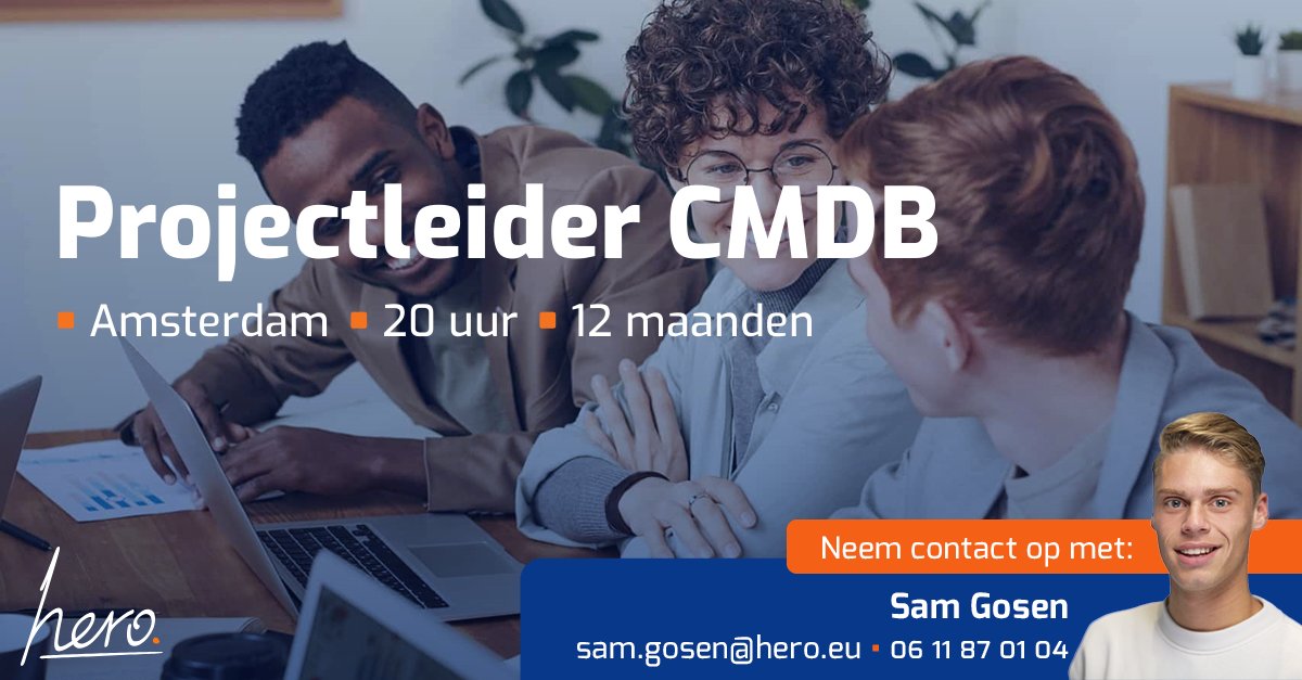 Projectleider CMDB - Hero Interim Professionals